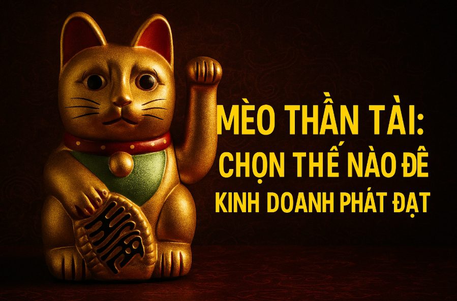 Mèo Thần Tài: Chọn Thế Nào Để Kinh Doanh Phát Đạt
